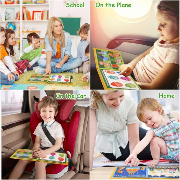 Reusable Educational Busy Book for Toddlers Fun (Large) - ToyTanic